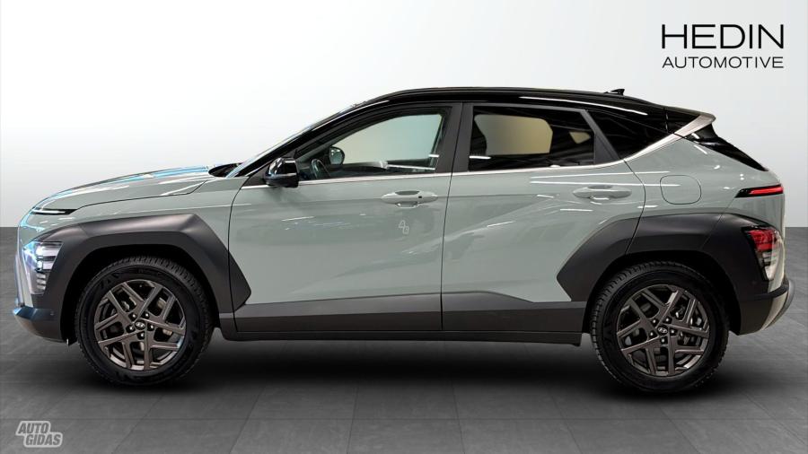 Green Hyundai Kona 2024 in Kaunas, with an engine capacity of 0.00 L and mileage of 44 thousand km for 31272 €, photo 6 on AUTOMOTO.COM.LV