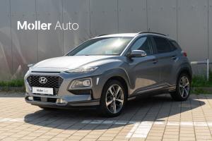 Grey Hyundai Kona 2018 in Vilnius, with an engine capacity of 1.60 L and mileage of 82 thousand km for 11950 €, photo  on AUTOMOTO.COM.LV