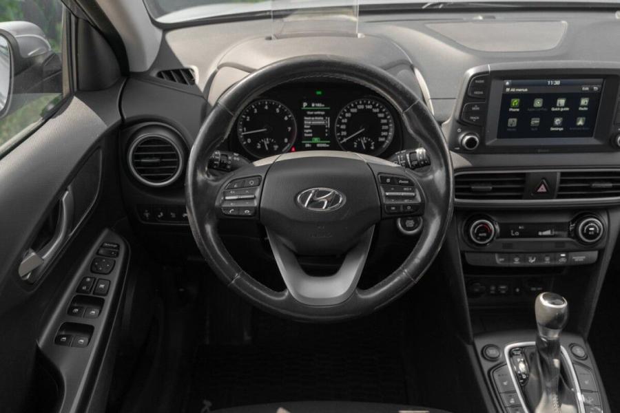 Grey Hyundai Kona 2018 in Vilnius, with an engine capacity of 1.60 L and mileage of 82 thousand km for 11950 €, photo 13 on AUTOMOTO.COM.LV