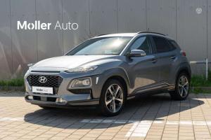 Grey Hyundai Kona 2018 in Vilnius, with an engine capacity of 1.60 L and mileage of 82 thousand km for 12600 €, photo  on AUTOMOTO.COM.LV