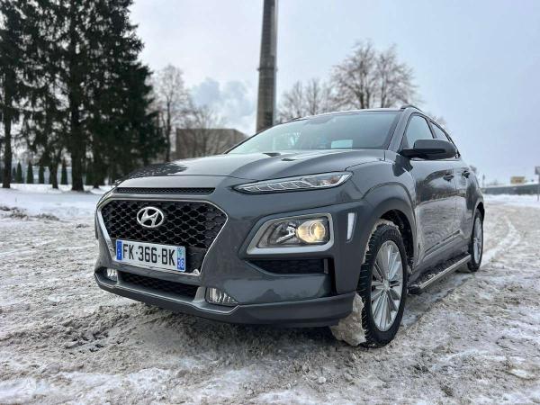 Grey Hyundai Kona 2019 in Taurage, with an engine capacity of 1.60 L and mileage of 43 thousand km for 12900 €, photo 9 on AUTOMOTO.COM.LV