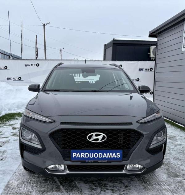 Pelēks Hyundai Kona 2019 Panevēža, ar dzinēja tilpumu 1.60 L un nobraukumu 116 tūkst. km par 9950 €, foto 2 vietnē AUTOMOTO.COM.LV