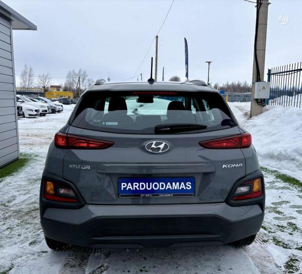 Pelēks Hyundai Kona 2019 Panevēža, ar dzinēja tilpumu 1.60 L un nobraukumu 116 tūkst. km par 9950 €, foto 6 vietnē AUTOMOTO.COM.LV