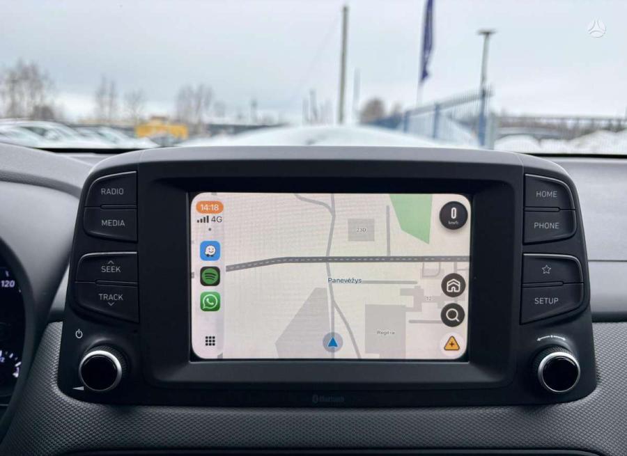 Grey Hyundai Kona 2019 in Panevezys, with an engine capacity of 1.60 L and mileage of 116 thousand km for 9950 €, photo 15 on AUTOMOTO.COM.LV