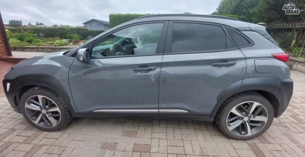 Grey Hyundai Kona 2019 in Vilnius, with an engine capacity of 1.60 L and mileage of 84 thousand km for 13500 €, photo 2 on AUTOMOTO.COM.LV