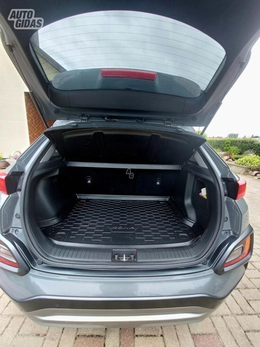 Grey Hyundai Kona 2019 in Vilnius, with an engine capacity of 1.60 L and mileage of 84 thousand km for 13500 €, photo 9 on AUTOMOTO.COM.LV
