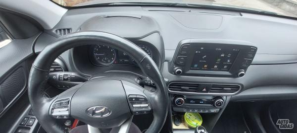 Grey Hyundai Kona 2019 in Vilnius, with an engine capacity of 1.60 L and mileage of 84 thousand km for 13500 €, photo 10 on AUTOMOTO.COM.LV