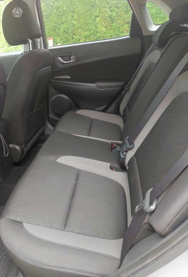 Grey Hyundai Kona 2019 in Vilnius, with an engine capacity of 1.59 L and mileage of 84 thousand km for 13500 €, photo 5 on AUTOMOTO.COM.LV