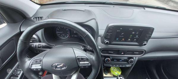 Grey Hyundai Kona 2019 in Vilnius, with an engine capacity of 1.59 L and mileage of 84 thousand km for 13500 €, photo 10 on AUTOMOTO.COM.LV