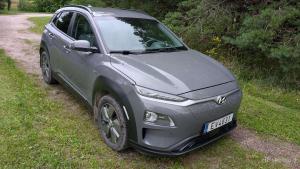 Grey Hyundai Kona 2019 in Klaipeda, with an engine capacity of 0.00 L and mileage of 159 thousand km for 17000 €, photo  on AUTOMOTO.COM.LV