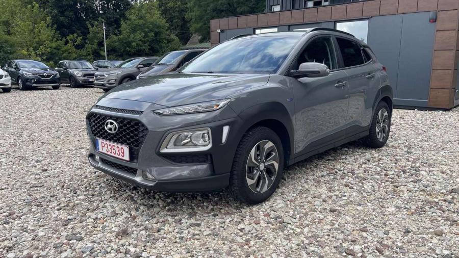 Pelēks Hyundai Kona 2019 Kauņa, ar dzinēja tilpumu 1.58 L un nobraukumu 170 tūkst. km par 12800 €, foto 1 vietnē AUTOMOTO.COM.LV