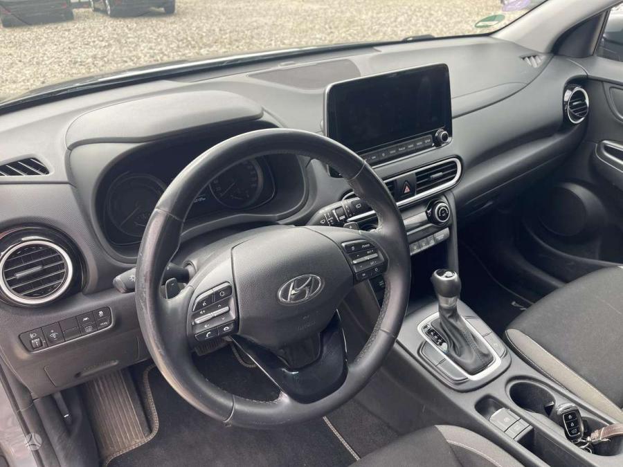 Pelēks Hyundai Kona 2019 Kauņa, ar dzinēja tilpumu 1.58 L un nobraukumu 170 tūkst. km par 12800 €, foto 13 vietnē AUTOMOTO.COM.LV