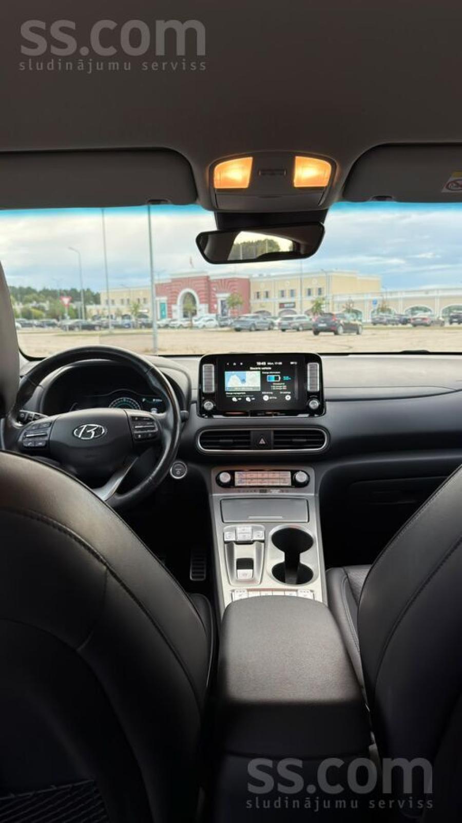 Grey Hyundai Kona 2019 in Riga, with an engine capacity of 0.00 L and mileage of 150 thousand km for 17200 €, photo 17 on AUTOMOTO.COM.LV
