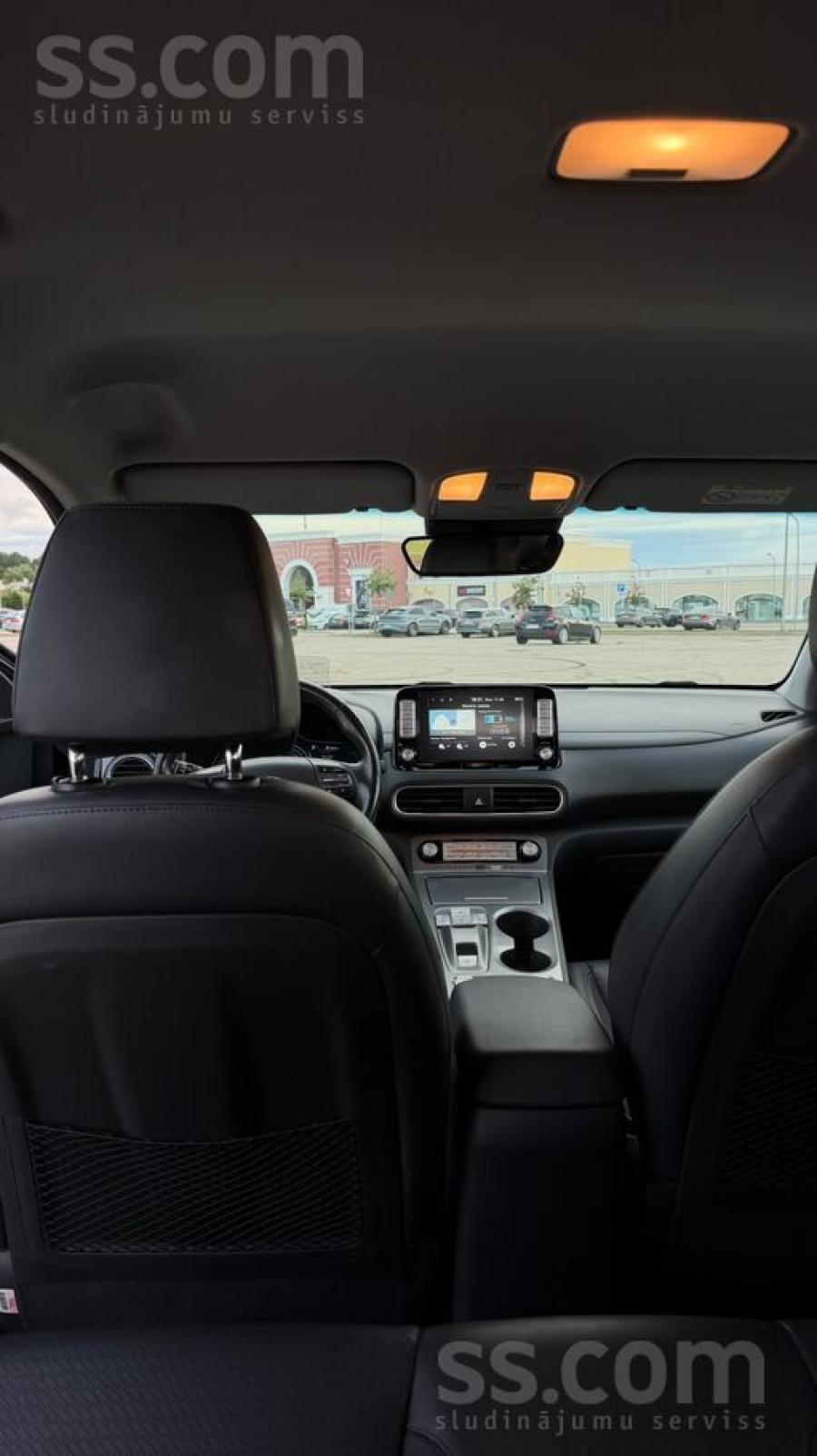 Grey Hyundai Kona 2019 in Riga, with an engine capacity of 0.00 L and mileage of 150 thousand km for 17200 €, photo 18 on AUTOMOTO.COM.LV