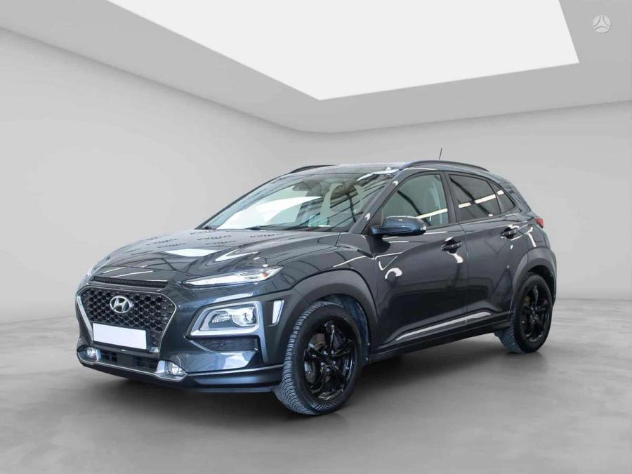 Pelēks Hyundai Kona 2019 Kauņa, ar dzinēja tilpumu 1.60 L un nobraukumu 194 tūkst. km par 12490 €, foto 1 vietnē AUTOMOTO.COM.LV