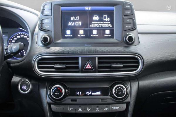 Grey Hyundai Kona 2019 in Kaunas, with an engine capacity of 1.60 L and mileage of 194 thousand km for 12490 €, photo 11 on AUTOMOTO.COM.LV
