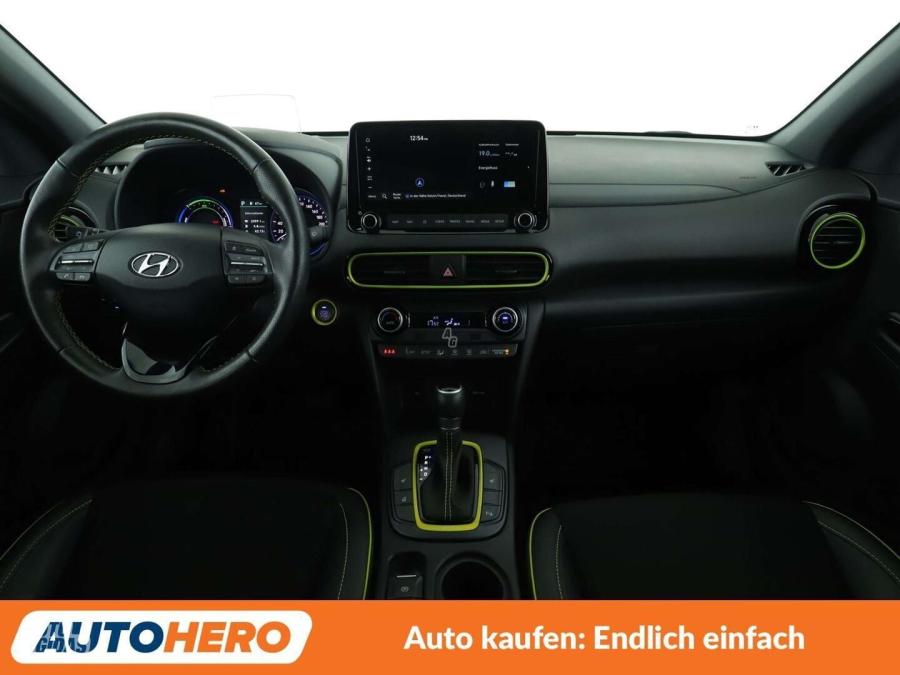 Grey Hyundai Kona 2020 in Kaunas, with an engine capacity of 1.60 L and mileage of 13 thousand km for 22112 €, photo 12 on AUTOMOTO.COM.LV