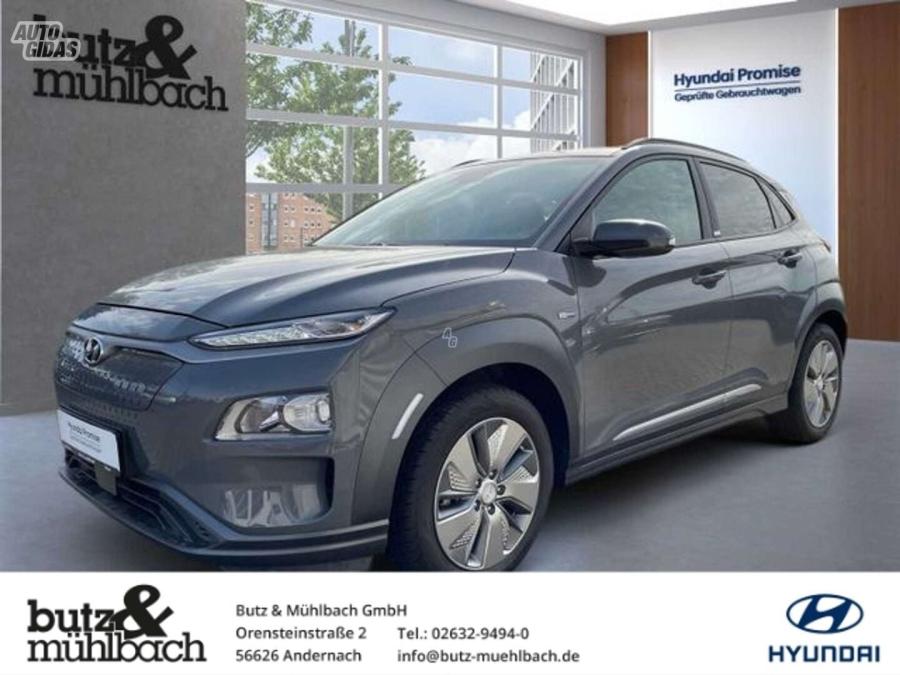 Grey Hyundai Kona 2020 in Kaunas, with an engine capacity of 0.00 L and mileage of 35 thousand km for 23214 €, photo 1 on AUTOMOTO.COM.LV