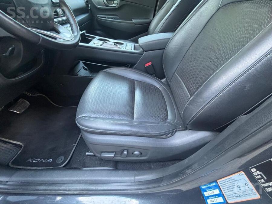 Pelēks Hyundai Kona 2020 Jūrmala, ar dzinēja tilpumu 1.60 L un nobraukumu 82 tūkst. km par 22200 €, foto 9 vietnē AUTOMOTO.COM.LV