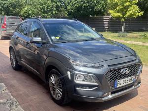 Grey Hyundai Kona 2020 in Taurage, with an engine capacity of 1.60 L and mileage of 164 thousand km for 11200 €, photo  on AUTOMOTO.COM.LV