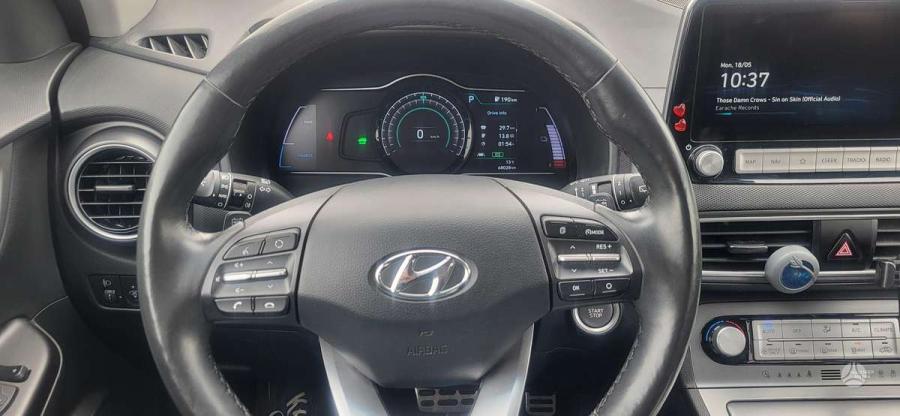 Grey Hyundai Kona 2020 in Siauliai, with an engine capacity of 0.00 L and mileage of 73 thousand km for 13600 €, photo 13 on AUTOMOTO.COM.LV