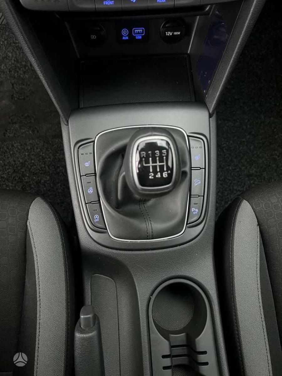 Pelēks Hyundai Kona 2020 Kauņa, ar dzinēja tilpumu 1.00 L un nobraukumu 82 tūkst. km par 6750 €, foto 27 vietnē AUTOMOTO.COM.LV