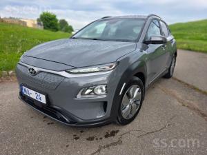 Grey Hyundai Kona 2020 in Riga, with an engine capacity of 0.00 L and mileage of 60 thousand km for 17300 €, photo  on AUTOMOTO.COM.LV