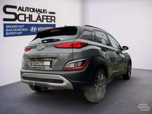 Grey Hyundai Kona 2021 in Kaunas, with an engine capacity of 1.60 L and mileage of 51 thousand km for 22379 €, photo 4 on AUTOMOTO.COM.LV