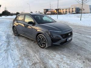Grey Hyundai Kona 2021 in Riga, with an engine capacity of 1.60 L and mileage of 55 thousand km for 19800 €, photo 3 on AUTOMOTO.COM.LV