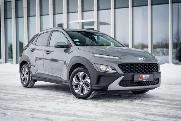 Pelēks Hyundai Kona 2021 Viļņa, ar dzinēja tilpumu 1.58 L un nobraukumu 84 tūkst. km par 15900 €, foto 3 vietnē AUTOMOTO.COM.LV