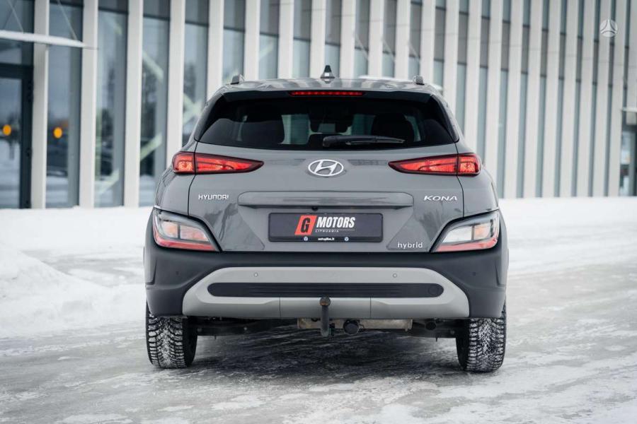 Pelēks Hyundai Kona 2021 Viļņa, ar dzinēja tilpumu 1.58 L un nobraukumu 84 tūkst. km par 15900 €, foto 5 vietnē AUTOMOTO.COM.LV