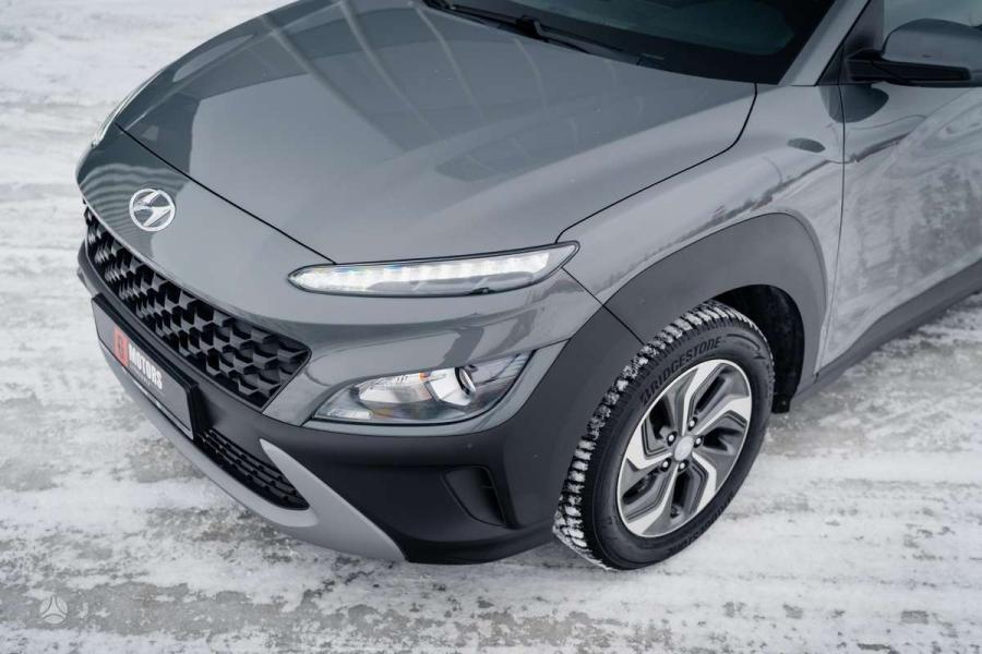 Pelēks Hyundai Kona 2021 Viļņa, ar dzinēja tilpumu 1.58 L un nobraukumu 84 tūkst. km par 15900 €, foto 7 vietnē AUTOMOTO.COM.LV