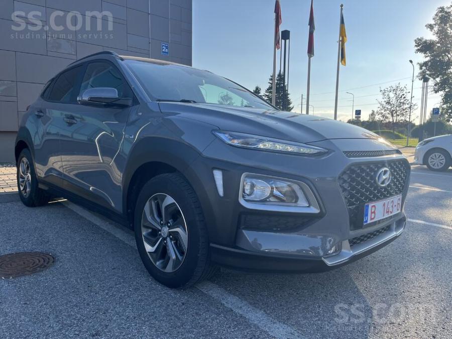 Pelēks Hyundai Kona 2021 Rīga, ar dzinēja tilpumu 1.60 L un nobraukumu 73 tūkst. km par 14500 €, foto 5 vietnē AUTOMOTO.COM.LV