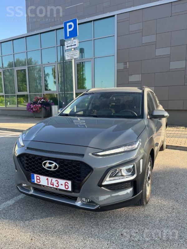 Pelēks Hyundai Kona 2021 Rīga, ar dzinēja tilpumu 1.60 L un nobraukumu 73 tūkst. km par 14500 €, foto 5 vietnē AUTOMOTO.COM.LV