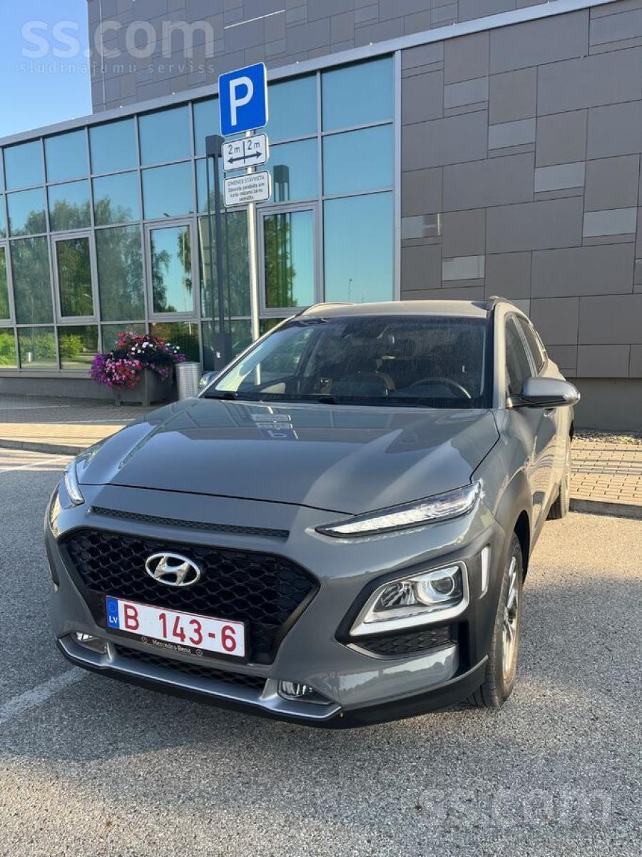 Pelēks Hyundai Kona 2021 Rīga, ar dzinēja tilpumu 1.60 L un nobraukumu 73 tūkst. km par 14500 €, foto 6 vietnē AUTOMOTO.COM.LV