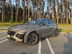 Pelēks Hyundai Kona 2021 Rīga, ar dzinēja tilpumu 1.60 L un nobraukumu 55 tūkst. km par 17500 €, foto  vietnē AUTOMOTO.COM.LV