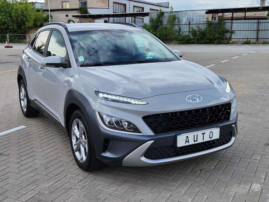 Pelēks Hyundai Kona 2021 Tauragė, ar dzinēja tilpumu 1.60 L un nobraukumu 89 tūkst. km par 13200 €, foto 1 vietnē AUTOMOTO.COM.LV