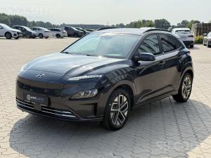 Grey Hyundai Kona 2021 in Riga, with an engine capacity of 0.00 L and mileage of 63 thousand km for 18900 €, photo  on AUTOMOTO.COM.LV