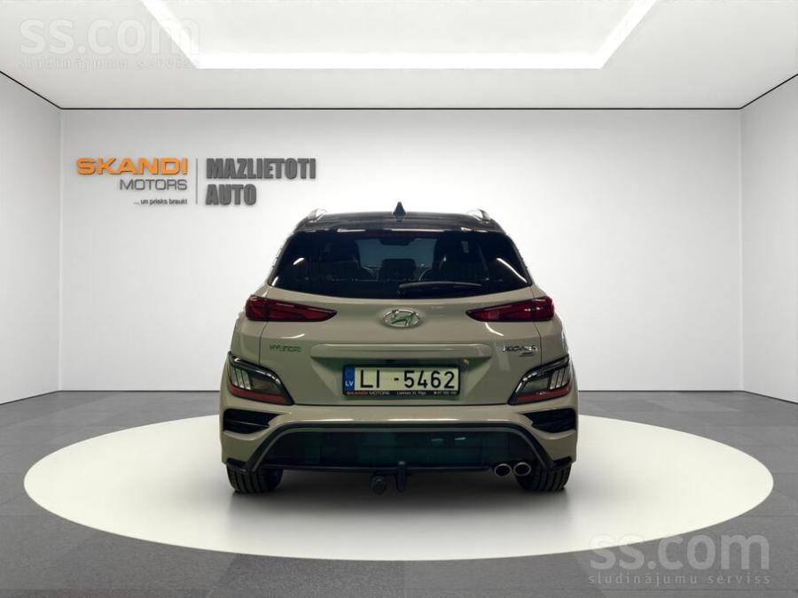 Grey Hyundai Kona 2021 in Riga, with an engine capacity of 1.60 L and mileage of 84 thousand km for 16490 €, photo 6 on AUTOMOTO.COM.LV