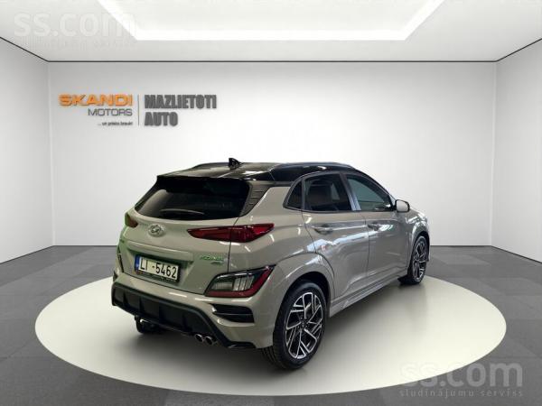 Grey Hyundai Kona 2021 in Riga, with an engine capacity of 1.60 L and mileage of 84 thousand km for 16490 €, photo 7 on AUTOMOTO.COM.LV