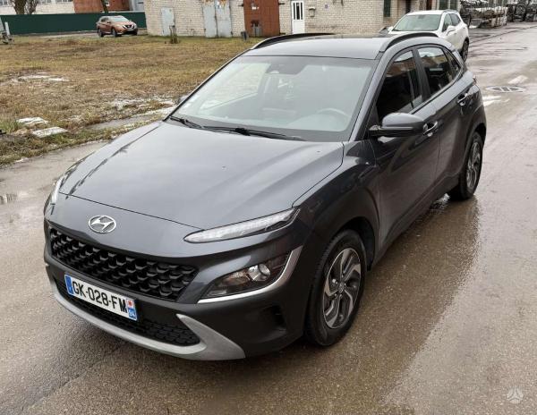 Grey Hyundai Kona 2022 in Alytus, with an engine capacity of 1.60 L and mileage of 164 thousand km for 14800 €, photo 8 on AUTOMOTO.COM.LV