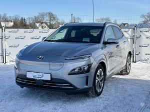 Grey Hyundai Kona 2022 in Vilnius, with an engine capacity of 0.00 L and mileage of 106 thousand km for 20500 €, photo  on AUTOMOTO.COM.LV