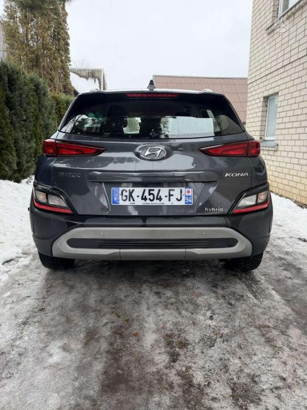 Pelēks Hyundai Kona 2022 Kauņa, ar dzinēja tilpumu 1.58 L un nobraukumu 178 tūkst. km par 6700 €, foto 5 vietnē AUTOMOTO.COM.LV
