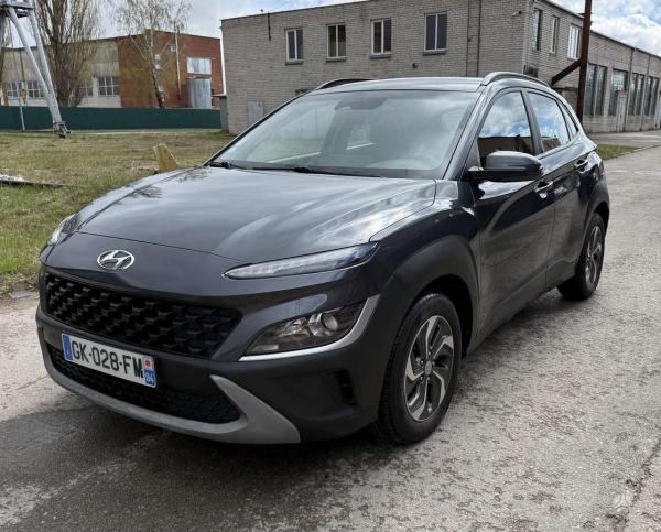 Grey Hyundai Kona 2022 in Alytus, with an engine capacity of 1.60 L and mileage of 168 thousand km for 14100 €, photo 2 on AUTOMOTO.COM.LV
