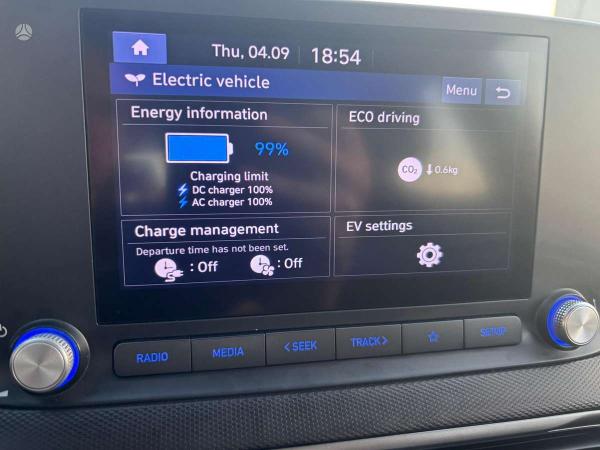 Grey Hyundai Kona 2022 in Marijampole, with an engine capacity of 0.00 L and mileage of 74 thousand km for 21000 €, photo 2 on AUTOMOTO.COM.LV