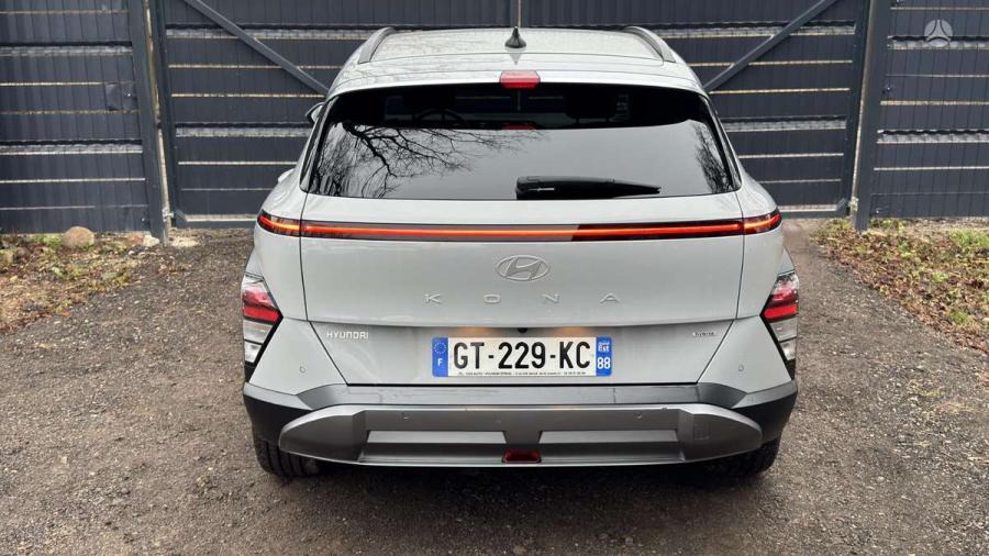 Pelēks Hyundai Kona 2023 Jonava, ar dzinēja tilpumu 1.60 L un nobraukumu 36 tūkst. km par 17500 €, foto 14 vietnē AUTOMOTO.COM.LV