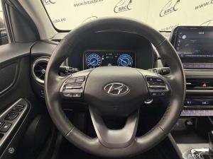 Grey Hyundai Kona 2023 in Vilnius, with an engine capacity of 1.58 L and mileage of 14 thousand km for 17900 €, photo 29 on AUTOMOTO.COM.LV