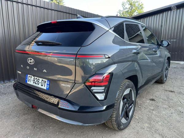 Grey Hyundai Kona 2023 in Kaunas, with an engine capacity of 0.00 L and mileage of 49 thousand km for 16200 €, photo 6 on AUTOMOTO.COM.LV
