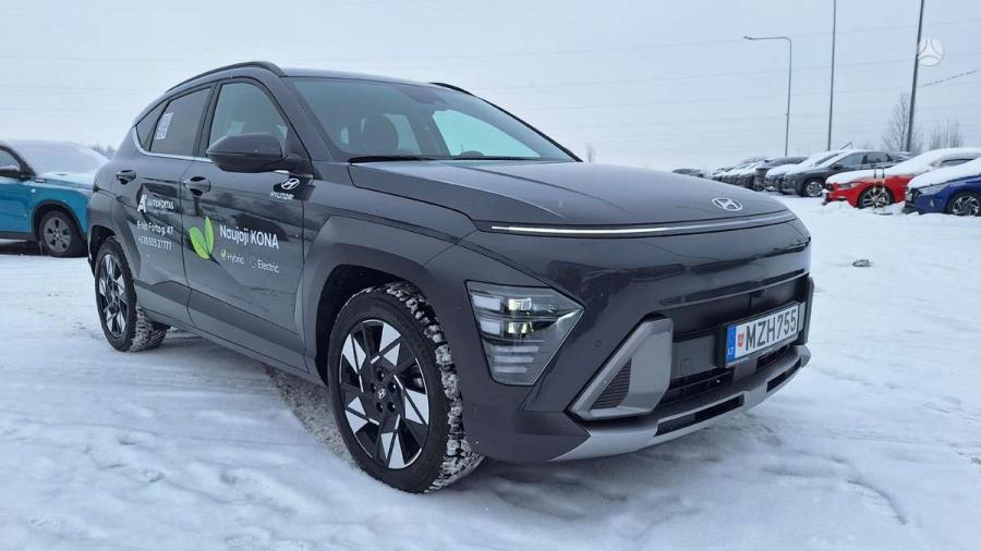 Pelēks Hyundai Kona 2024 Kauņa, ar dzinēja tilpumu 1.58 L un nobraukumu 7 tūkst. km par 29999 €, foto 22 vietnē AUTOMOTO.COM.LV
