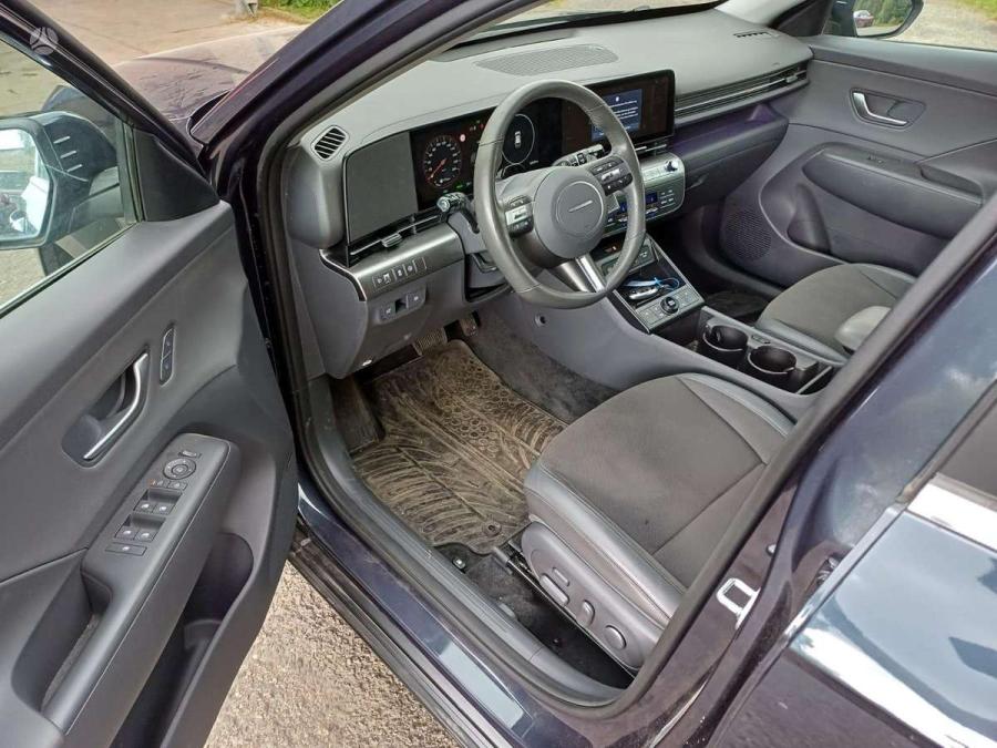 Pelēks Hyundai Kona 2024 Viļņa, ar dzinēja tilpumu 1.60 L un nobraukumu 59 tūkst. km par 24000 €, foto 6 vietnē AUTOMOTO.COM.LV